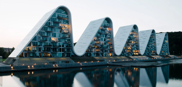 The organic structures of these apartment buildings breathe new life i ...