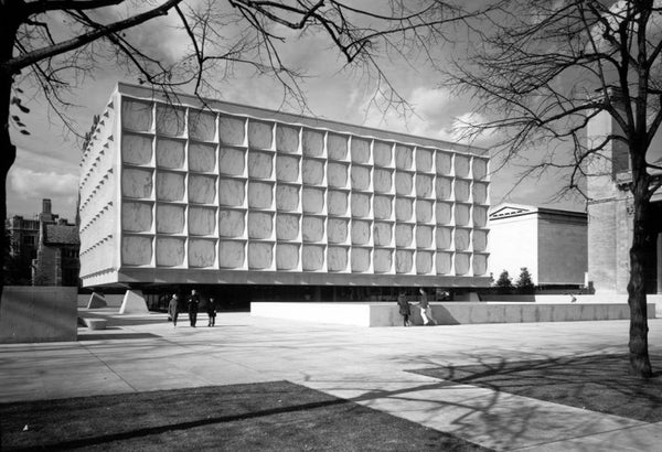 The rare book library at Yale features architectural geometry – Analog ...